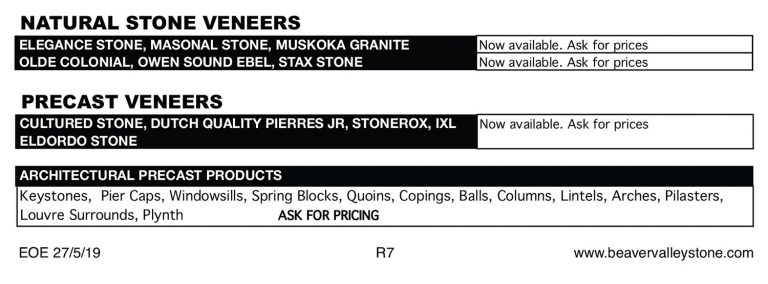 Beaver Valley Stone Ltd. | Pavers & Walls